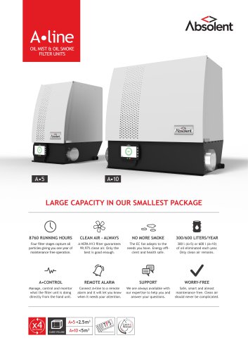 All ABSOLENT AIR CARE GROUP catalogs and technical brochures