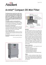 A•mist6C Compact Oil Mist Filter - ABSOLENT AIR CARE GROUP - PDF ...