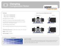 Clamping Compression Tester - Lansmont - PDF Catalogs | Technical ...