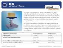 Vibration testing machine - 1000 - Lansmont - semi-automatic / for ...