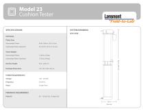 Model 23 Cushion shock test system - Lansmont - PDF Catalogs ...