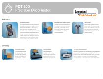 PDT 300 - Precision Drop Tester - Lansmont - PDF Catalogs | Technical ...