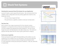Performance Shock Test Systems - Lansmont - PDF Catalogs | Technical ...