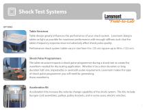 Performance Shock Test Systems - Lansmont - PDF Catalogs | Technical ...