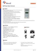 Clean room telephone - HZ-CR03V - Shenzhen HeoZ Technology Ltd - VoIP / SIP / IP