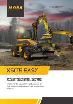 Excavator control system - XSITE Easy - MOBA Mobile Automation AG ...