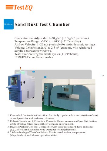 Battery test chamber - Test EQ - PDF Catalogs | Technical Documentation ...
