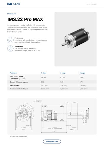 All IMS Gear catalogs and technical brochures