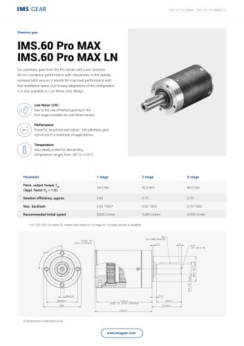 All IMS Gear catalogs and technical brochures