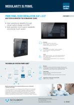 Projected capacitive touchscreen monitor - Prime Panel Touch - Schubert ...