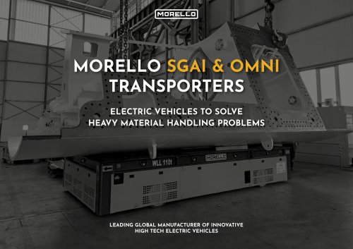 All MORELLO USA catalogs and technical brochures