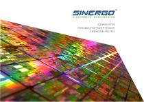 EQUIPMENT FOR SEMICONDUCTOR POWER MODULES PRODUCTION AND TEST - SINERGO ...