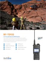 Multi-mode two-way radio - BF-TD920 - Fujian BelFone Communications Technology Co., Ltd ...