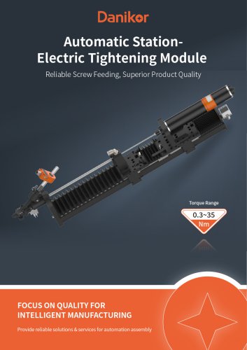 All Wuxi Danikor Automation Technology Co.,Ltd catalogs and technical ...