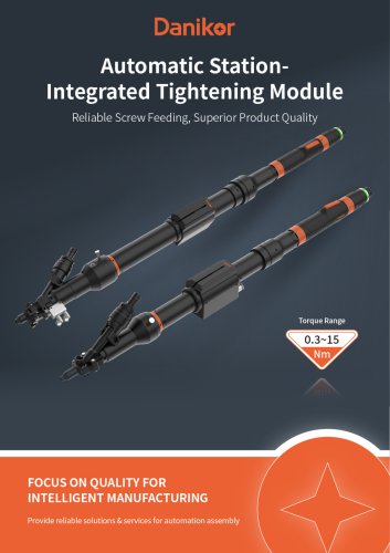 All Wuxi Danikor Automation Technology Co.,Ltd catalogs and technical ...