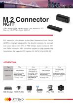 M.2 Connector NGFF - ATTEND Technology Inc. - PDF Catalogs | Technical ...