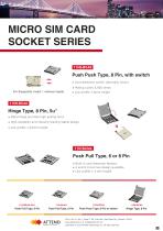 SIM Card Socket Series - ATTEND Technology Inc. - PDF Catalogs ...