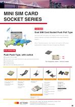 SIM Card Socket Series - ATTEND Technology Inc. - PDF Catalogs ...