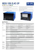 Industrial PC - IBOX-108-2L4C-3P - TP-IPC - box / expansion / AI