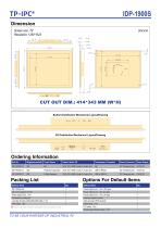 IDP-1900S - TP-IPC - PDF Catalogs | Technical Documentation | Brochure