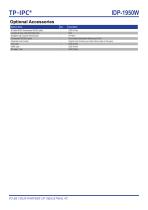 IDP-1950W - TP-IPC - PDF Catalogs | Technical Documentation | Brochure