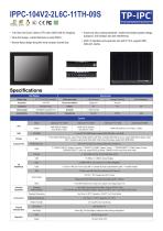 LCD panel PC - IPPC-104V2-2L6C-11TH-09S series - TP-IPC - TFT LCD / PCAP capacitive touch screen ...