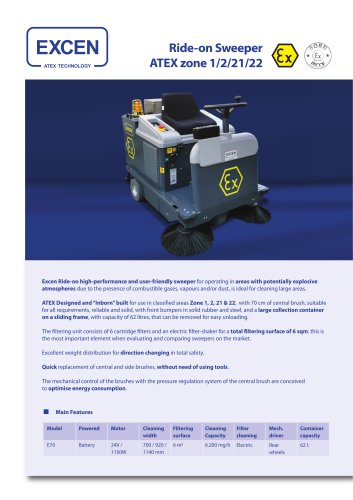 All Excen s.r.l. catalogs and technical brochures