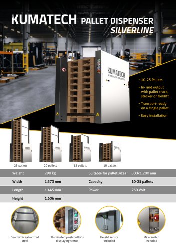 Pallet Dispenser Basic Line - Kumatech B.V. - PDF Catalogs | Technical Documentation | Brochure