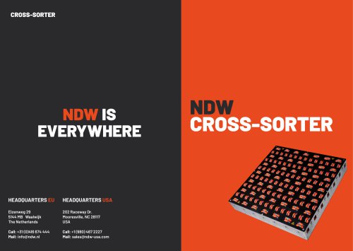 All NDW Group B.V. catalogs and technical brochures