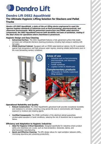 All Dendro Lift AB catalogs and technical brochures