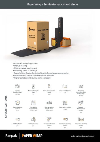 All Ranpak BV catalogs and technical brochures