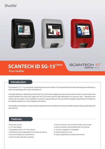 VM300 - SCANTECH-ID BV - PDF Catalogs | Technical Documentation | Brochure