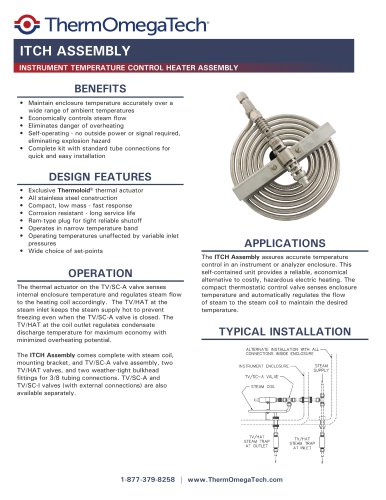 Instrument temperature control heater assembly ITCH - SOCLEMA - PDF ...