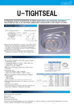 Toroidal seal - U-TIGHTSEAL - Usui Co., Ltd - flat / spring-energized ...