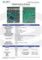 ZRT NVIDIA Geforce MXM GPU Card Catalog - ZRT Technology - PDF Catalogs ...