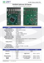 ZRT NVIDIA Geforce MXM GPU Card Catalog - ZRT Technology - PDF Catalogs ...