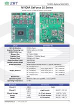 ZRT NVIDIA Geforce MXM GPU Card Catalog - ZRT Technology - PDF Catalogs ...