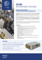 AXS 500 - Phase Motion Control - PDF Catalogs | Technical Documentation ...