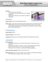 Solid State Digital Liquid Levels - SAM Controllers - PDF Catalogs ...