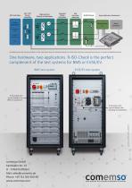 R-ISO-CHECK ISOLATION RESISTOR EMULATION - comemso electronics GmbH ...
