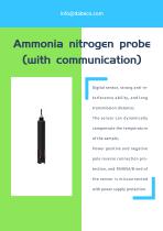 Ammonia electrochemical sensor - DP500 - DABECO Co.,Ltd - for water ...