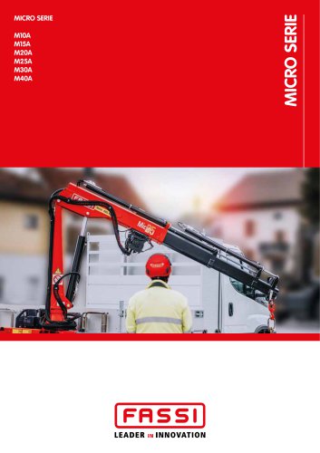 All FASSI Ladekrane GmbH catalogs and technical brochures