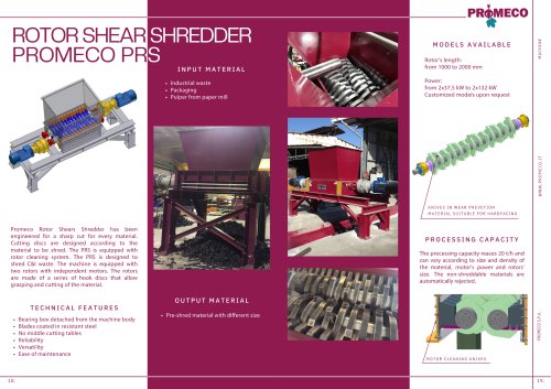 PROMECO DENSIFIER - Promeco S.p.A. - PDF Catalogs | Technical ...