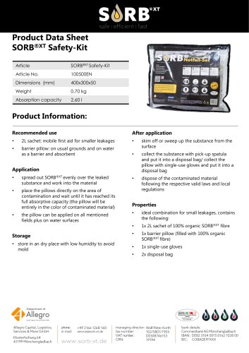 All Allegro Capital, Logistics, Services & More GmbH catalogs and ...