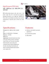 High-pressure hydraulic pump - PTO - ID-tec B.V. - gear / motor-driven ...