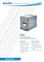 HR2 - SATO Europe GmbH Italy - PDF Catalogs | Technical Documentation ...