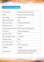 3000W laser welding machine HWD-3000 - Wuhan SWT Laser Technology - PDF ...