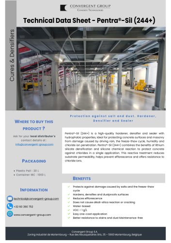 All Convergent Group SA catalogs and technical brochures