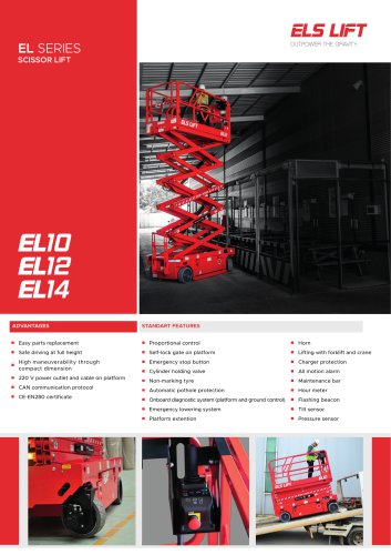 All ELS Lift Makina Sanayi Ticaret A.S. catalogs and technical brochures