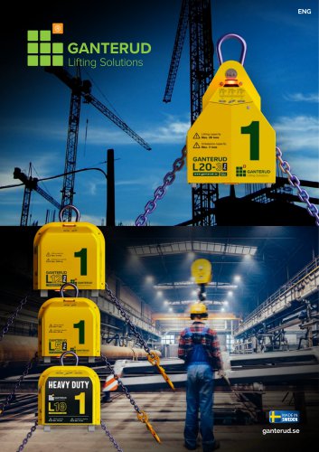 All Ganterud Lifting Solutions AB catalogs and technical brochures